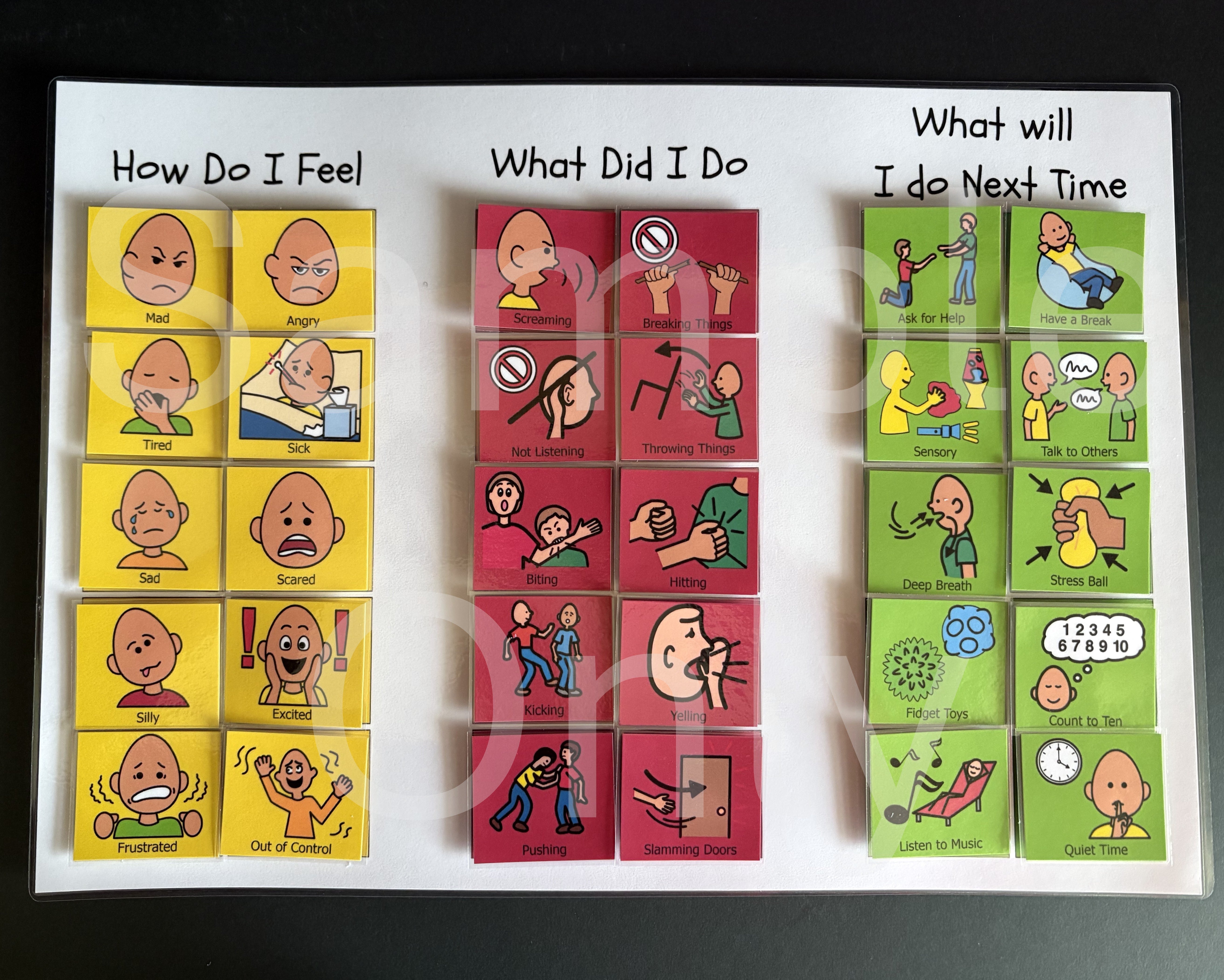 Behaviour – T&T Visual Supports