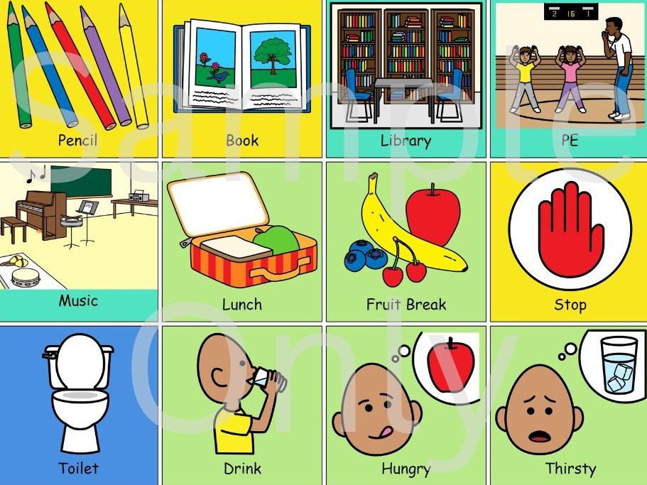 School Keyring – T&T Visual Supports