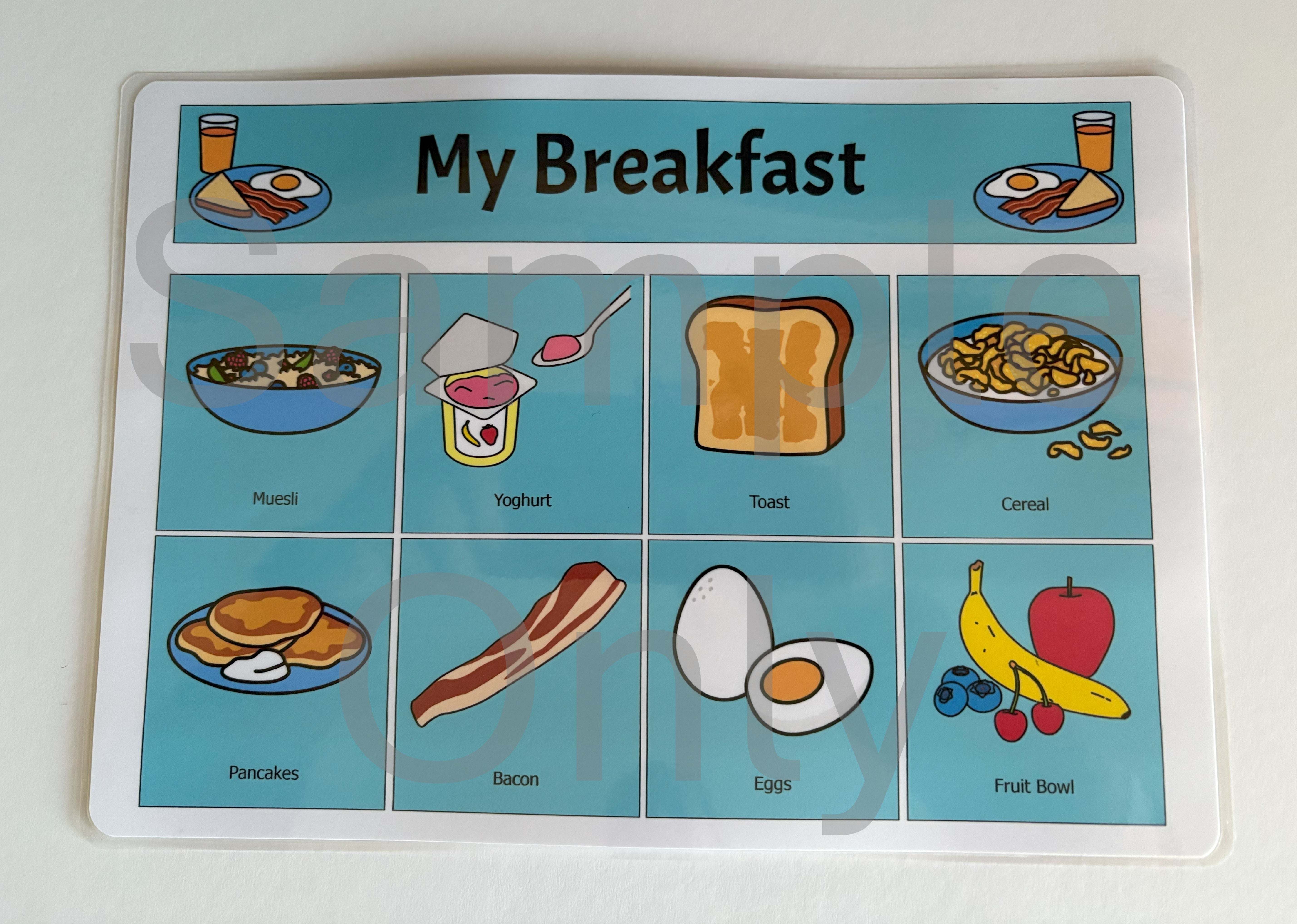 Food – T&T Visual Supports