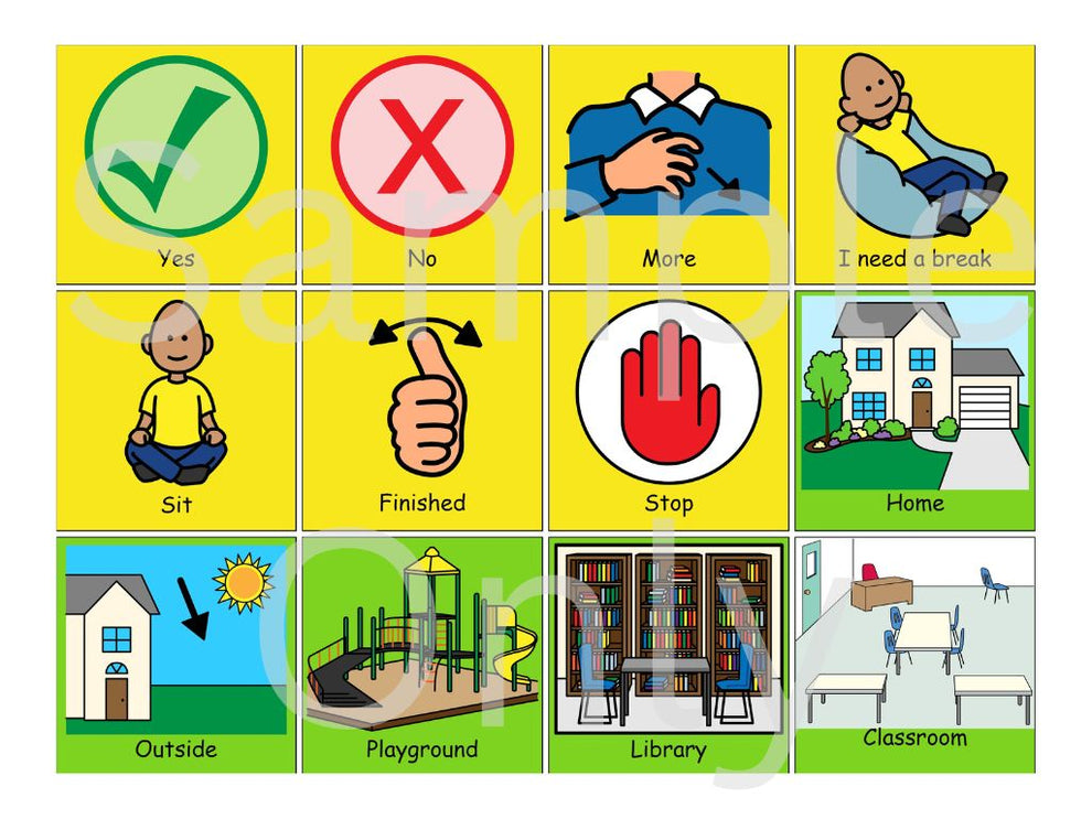 Communication Keyring – T&T Visual Supports