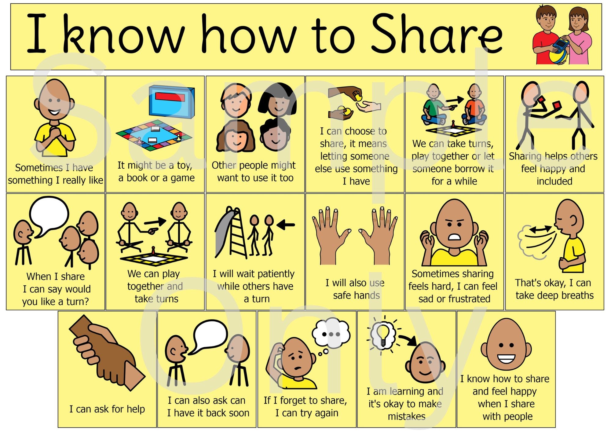 Social Stories – T&T Visual Supports