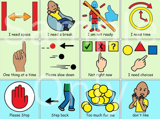 Communication Keyrings – T&T Visual Supports