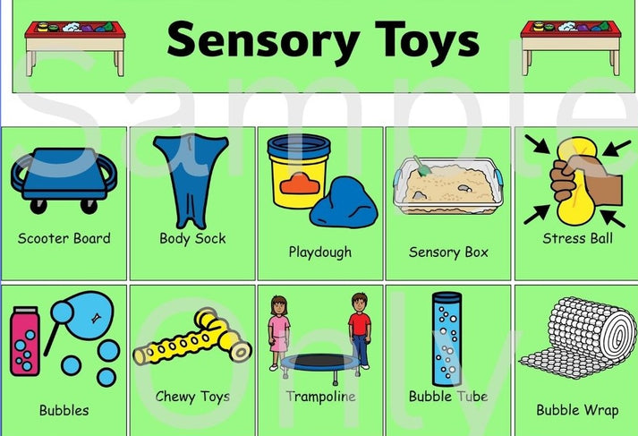 Sensory Toys – T&T Visual Supports