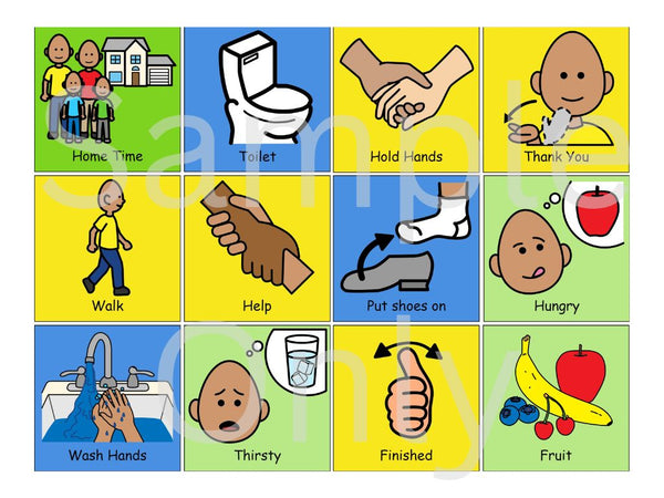 Communication Keyring – T&T Visual Supports