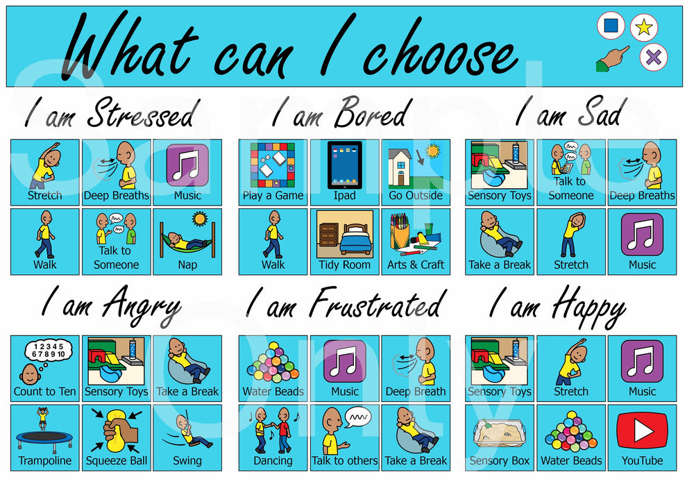 A3 What can I choose – T&T Visual Supports